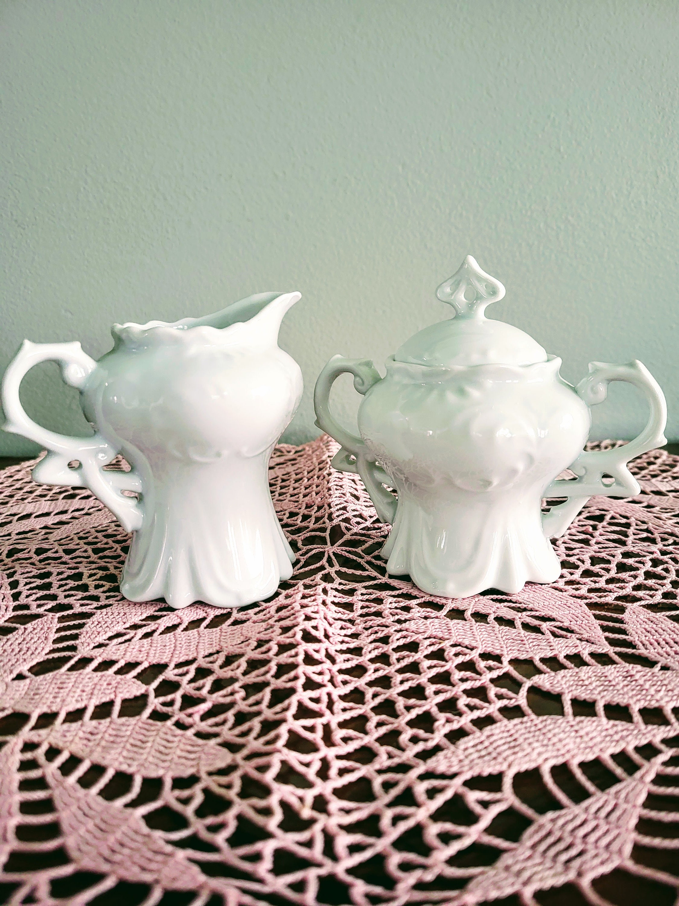 KALDUN & BOGLE Sugar Bowl and Creamer/rare Find Vintage Mid Century ...