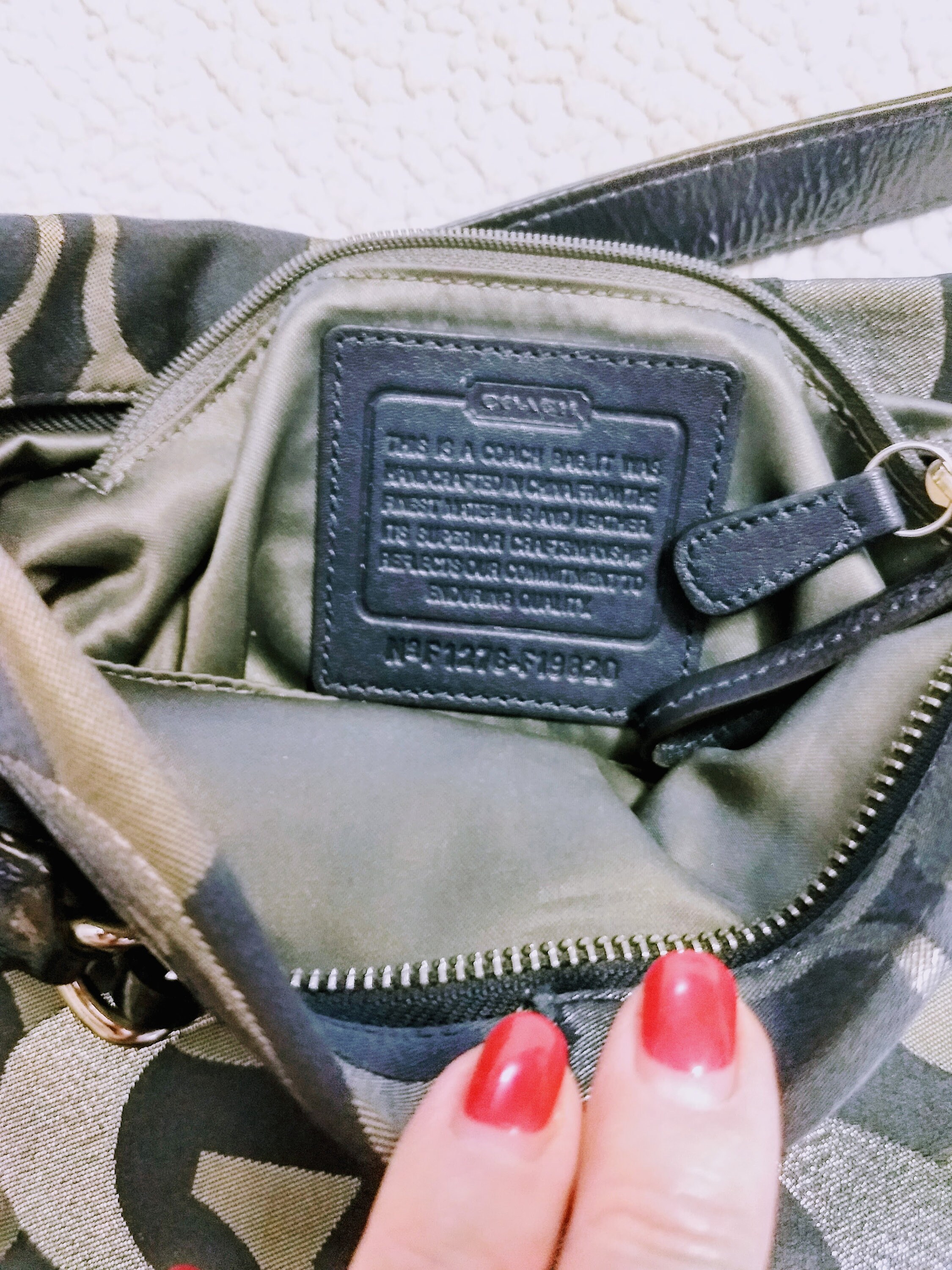 COACH Classic Signature and Leather Cross Body Purse/dark Blue - Etsy