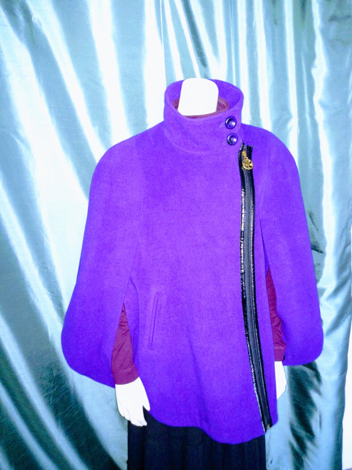 Plus Size Luxurious IMAN Cape Coat/designer Winter Elegant - Etsy