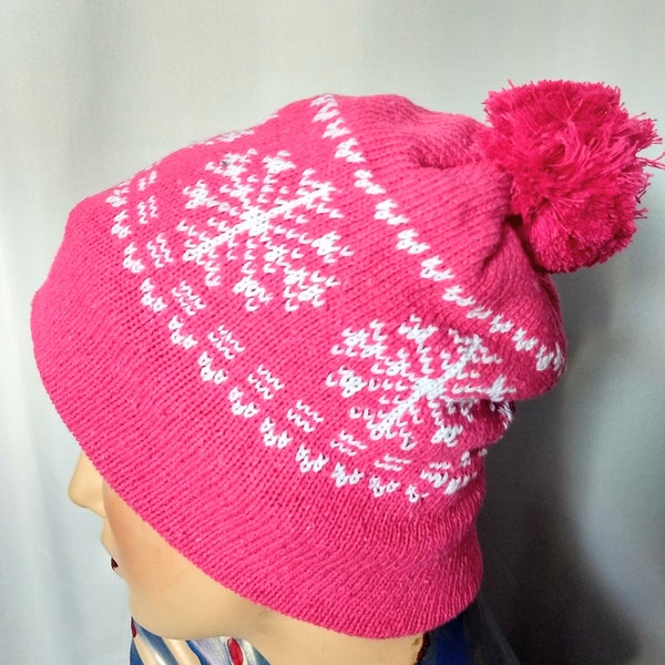 Double Layer Beanie Pattern - Etsy