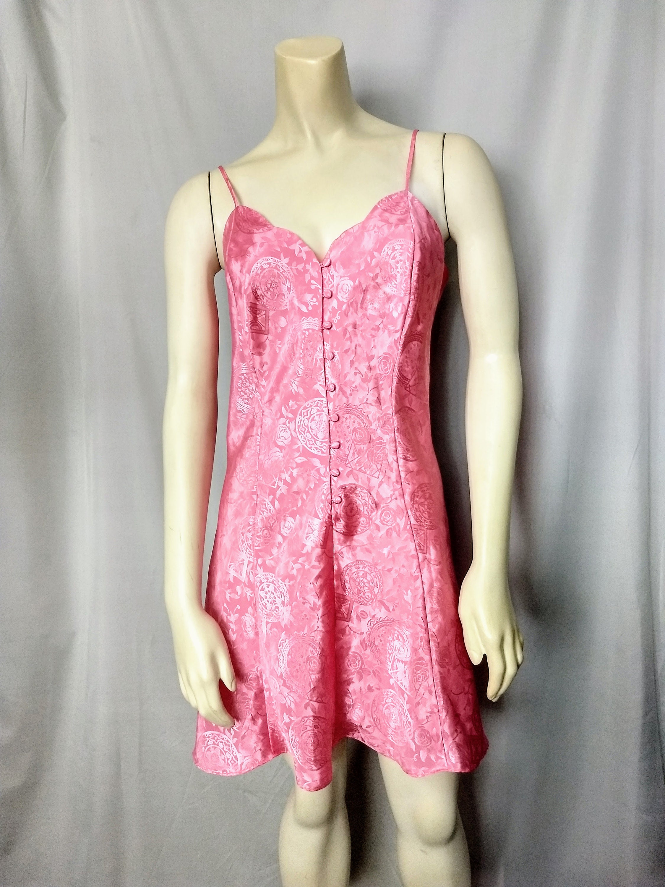 VICTORIAS SECRET Short Pink Baby Doll Nightgown/luxurious - Etsy