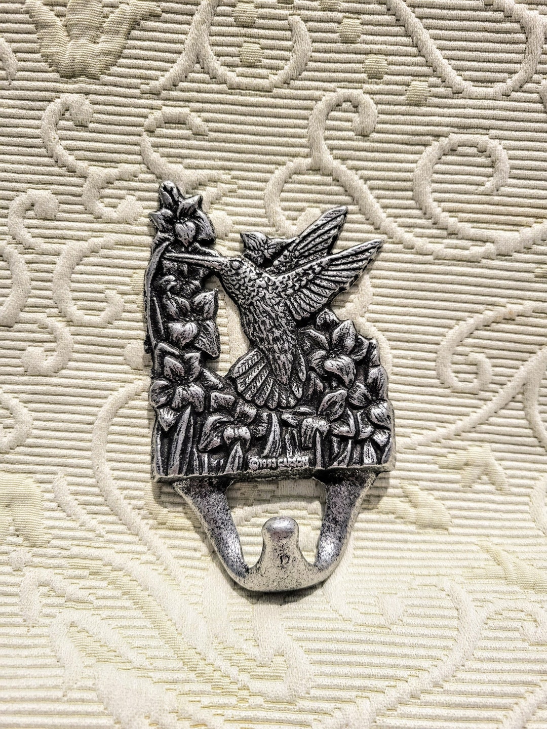 1993 CARSON Pewter Wall Hanger/collectible Metalware Decorative Humming ...
