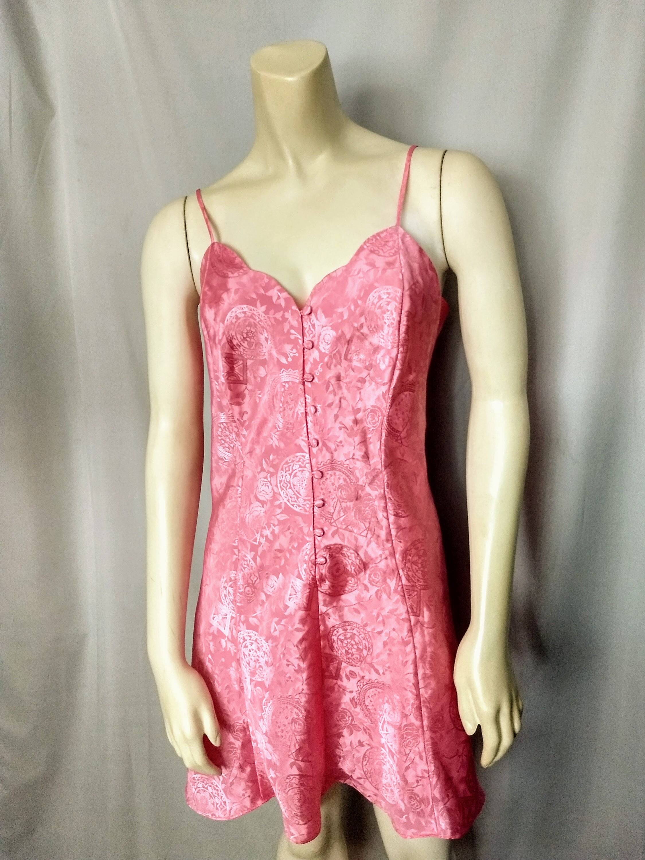 VICTORIAS SECRET Short Pink Baby Doll Nightgown/luxurious - Etsy