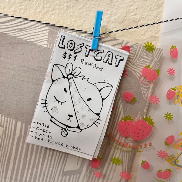 Cat Zine - Etsy