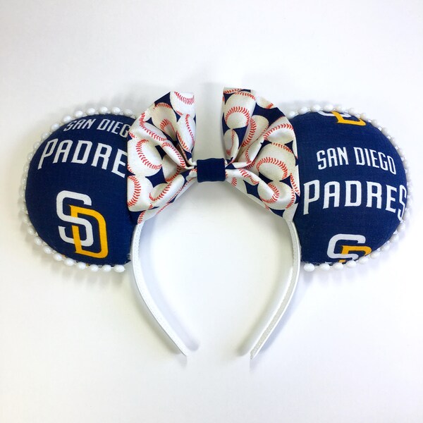San Diego Padres Mickey Mouse Ears - Etsy
