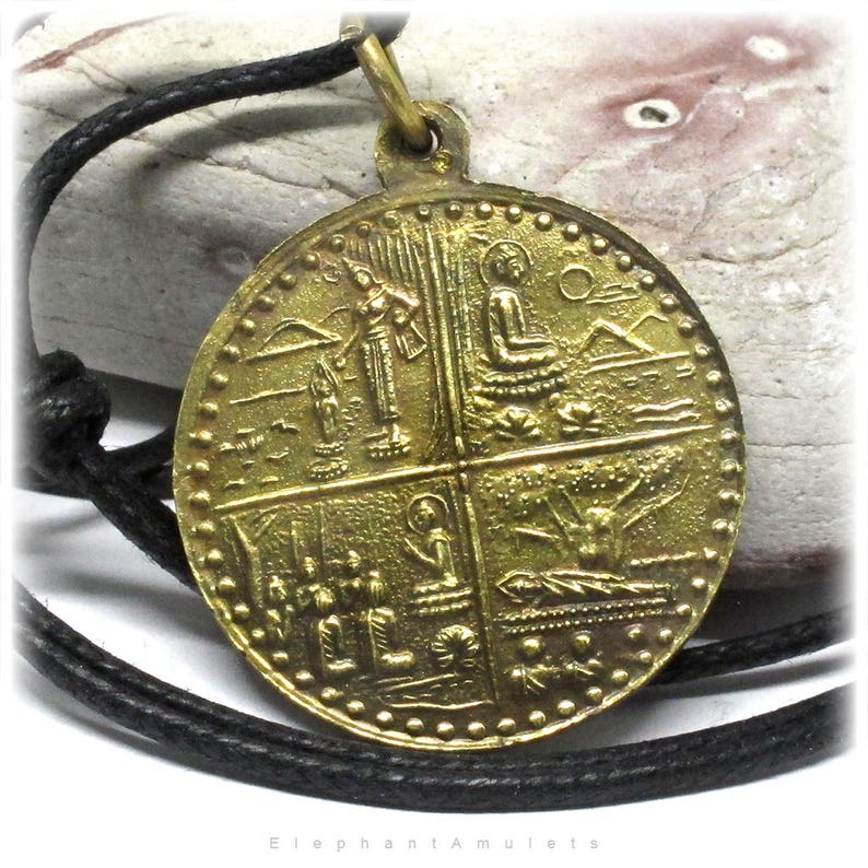 Buddha Protection Amulet Necklace Buddhist Pendant Buddha - Etsy