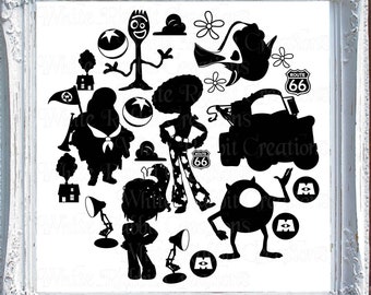 Toy Story Circle Decals - Etsy