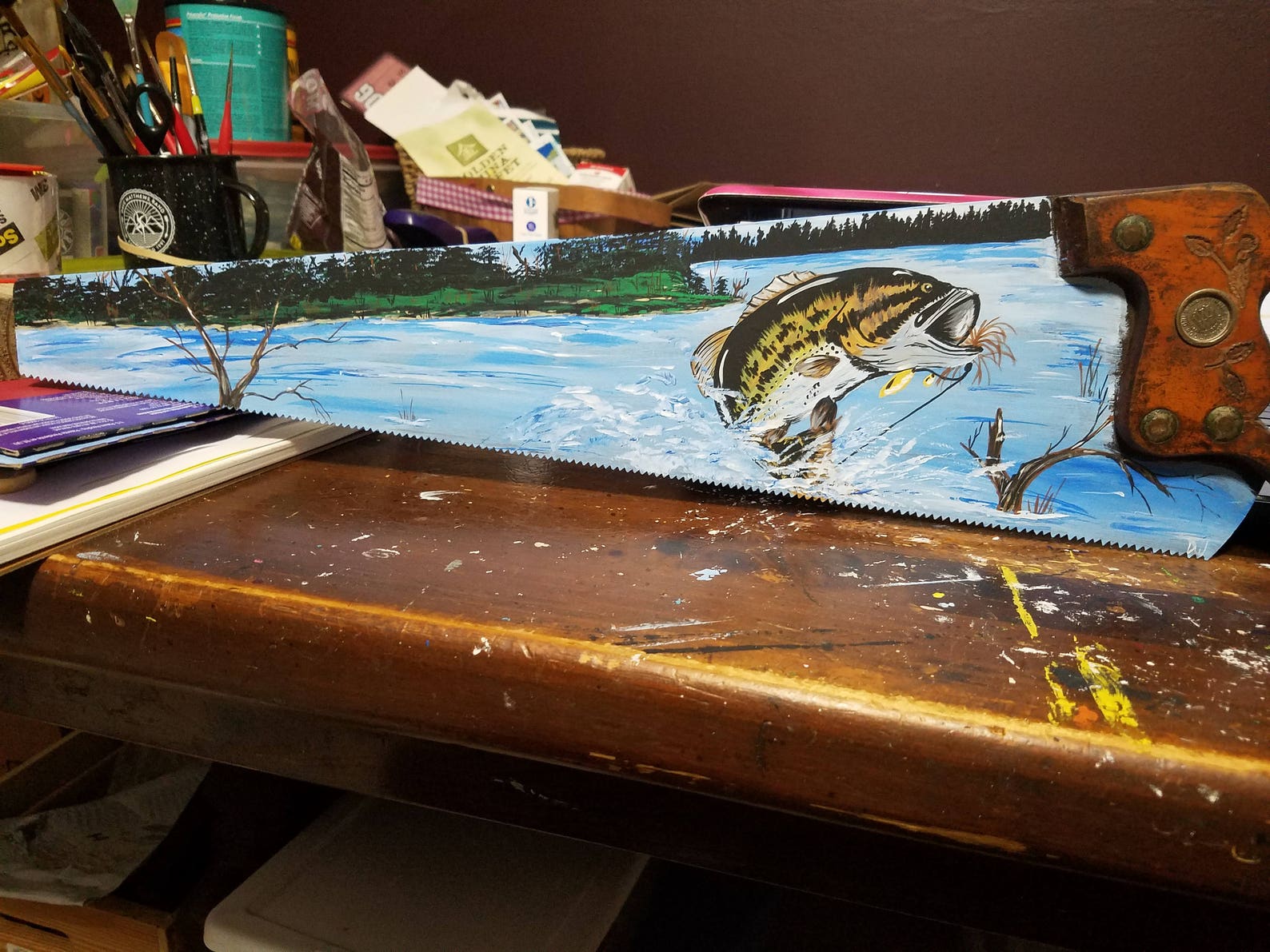 Custom Hand Painted Hand Saws - Etsy