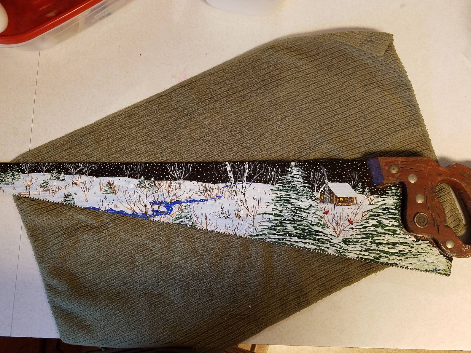 Custom Hand Painted Hand Saws - Etsy