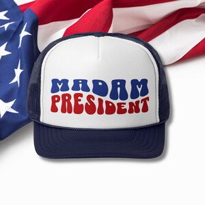 Madam President Hat, Vote Kamala Harris 2024 USA Presidential Election ...