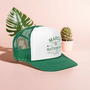 Margs and Matrimony Scottsdale Bachelorette Party Trucker Hats, Custom ...