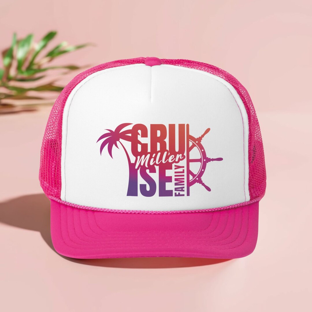 Personalized Family Cruise 2024 Hat, Caribbean Cruise Matching Hats ...