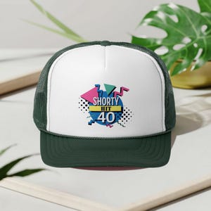 Shorty Hit Forty 40th Birthday Hat, Funny 40th Birthday Gifts for Women ...