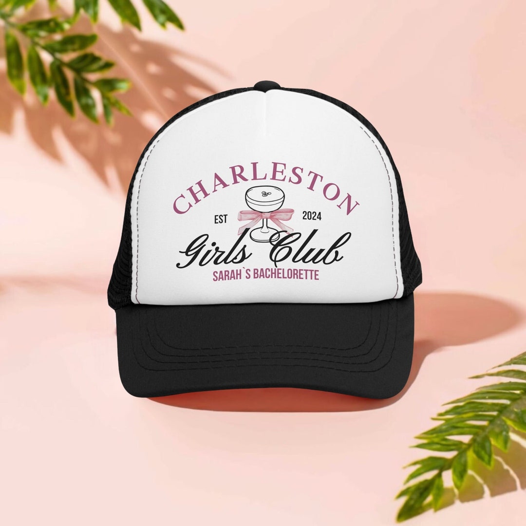 Charleston Social Club Bachelorette Party Trucker Hat, Espresso Martini ...