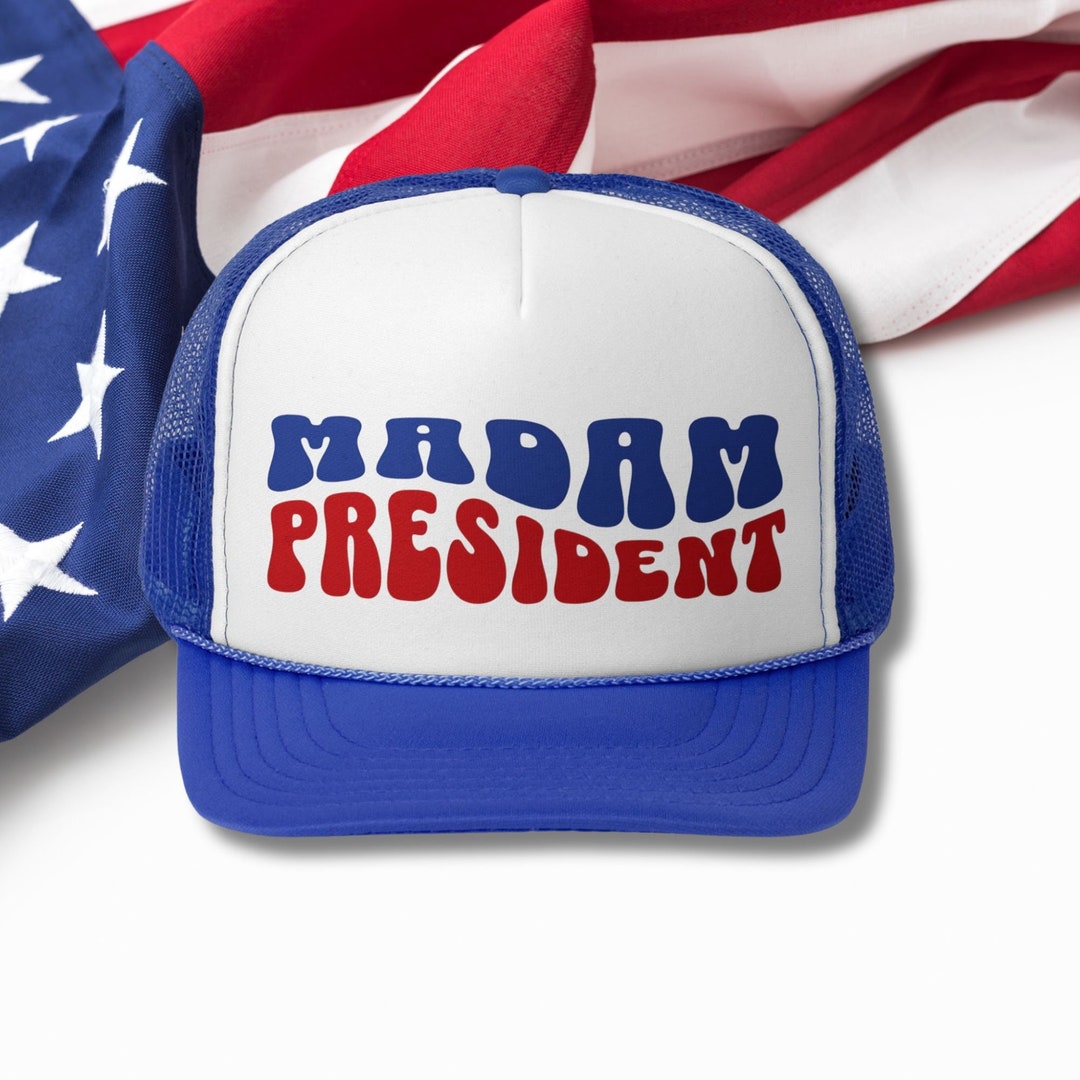 Madam President Hat, Vote Kamala Harris 2024 USA Presidential Election ...
