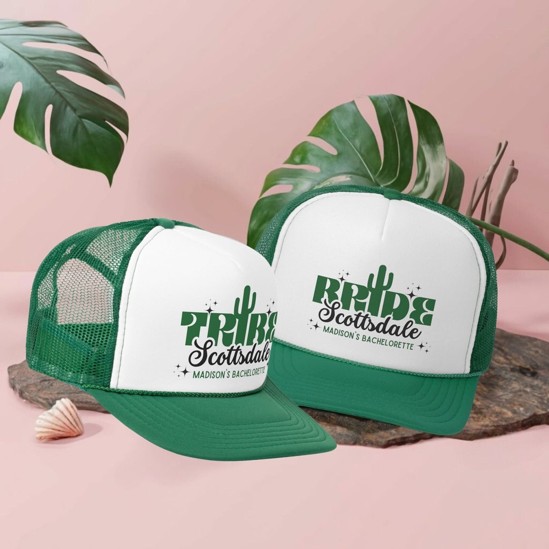 Scottsdale Bride Trucker Hat, Scottsdale Tribe, Desert Bride Cap ...