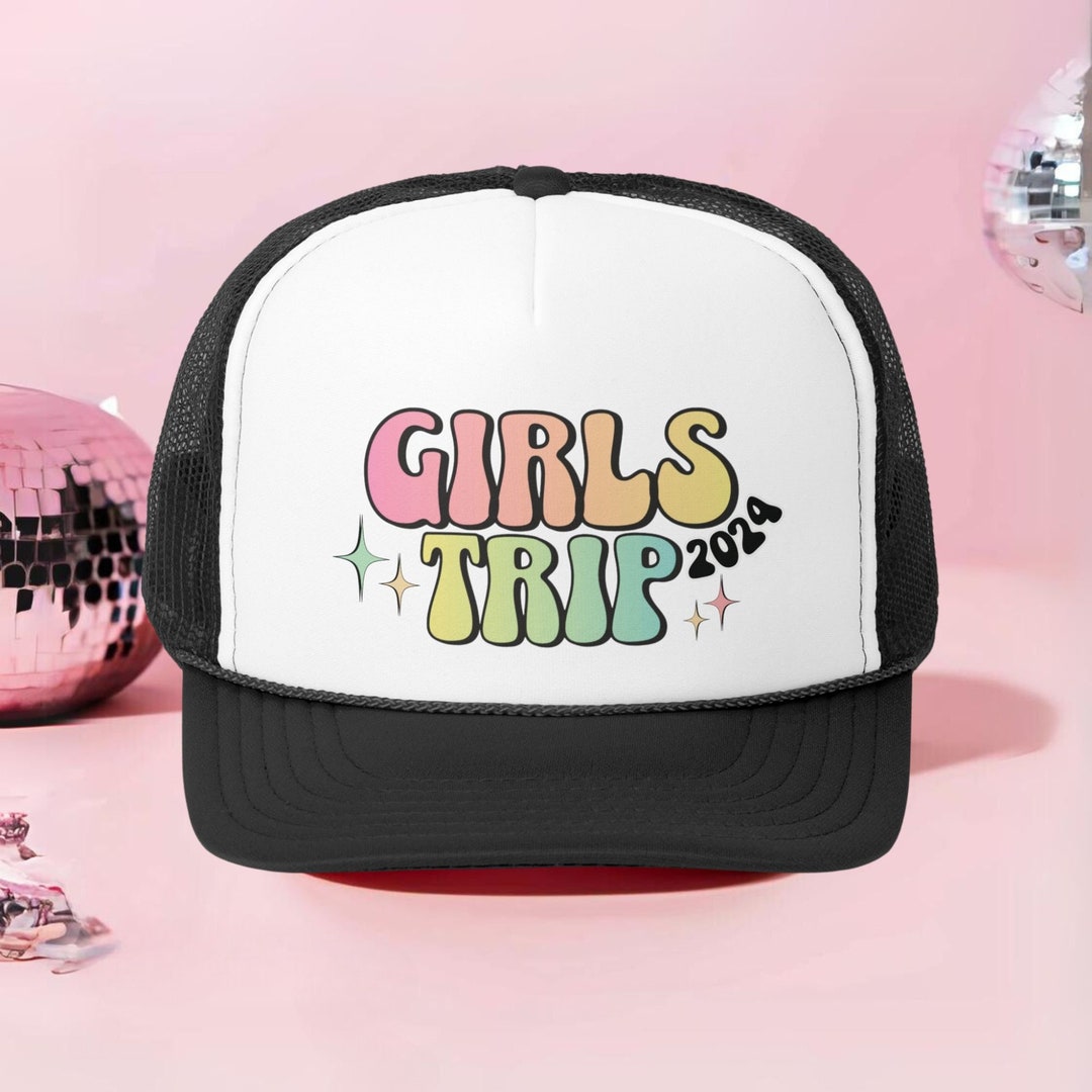 Girls Trip Hats 2024, Girls Weekend Gifts, Summer Friend Vacation Girls ...