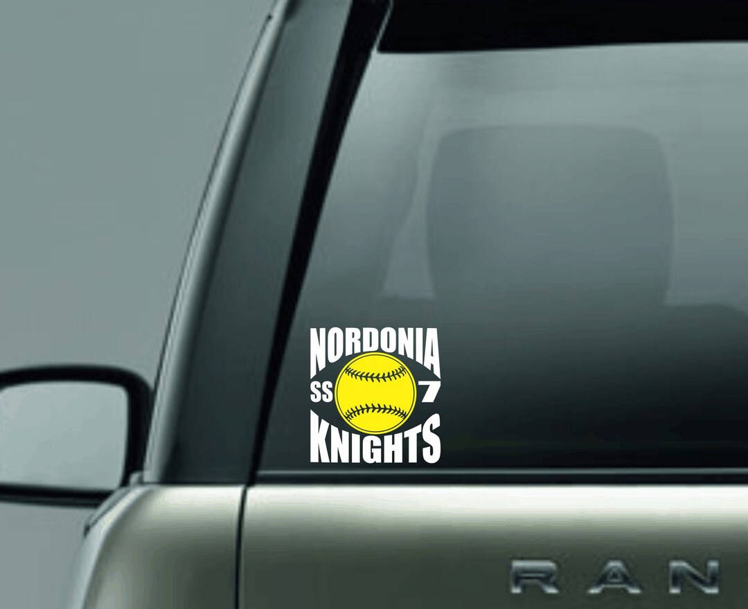 Customizable Softball Window Decal Pitcher Batter Custom Variations - Etsy