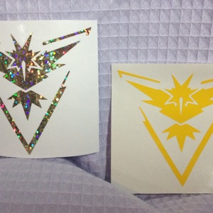 Pokemon Go Team Decals - Etsy
