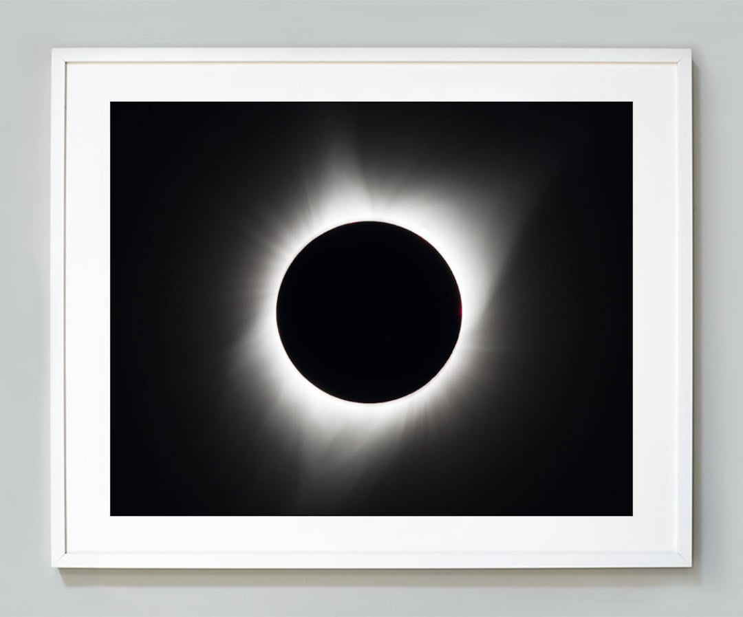 Solar Eclipse Print, Great American Eclipse, NASA Photo, Museum Quality ...