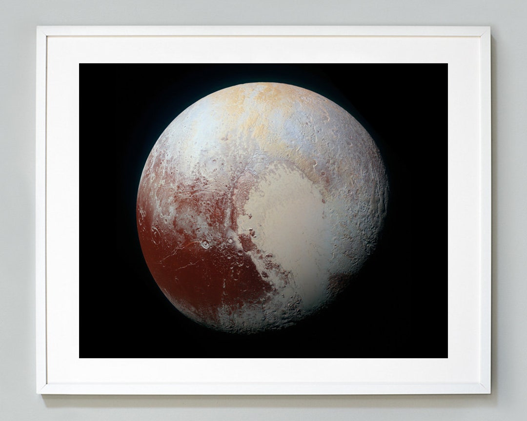 Pluto Space Photo Print: NASA New Horizons, Museum Quality Art - Etsy