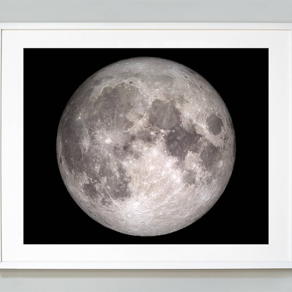 Full Moon Art - Etsy