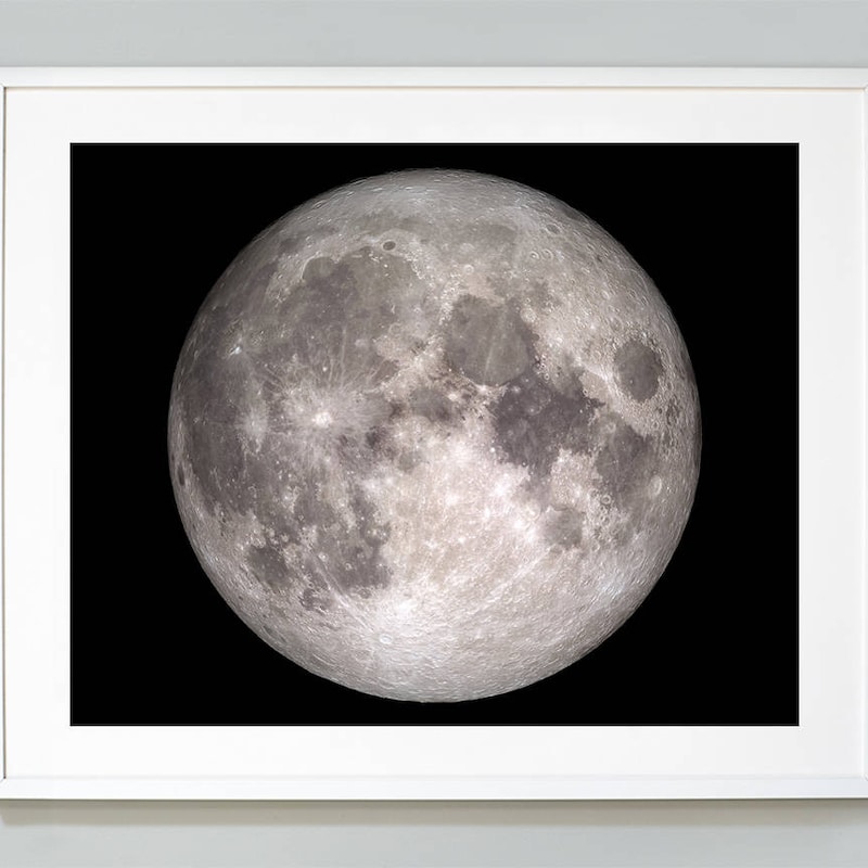 Moon Print - Etsy