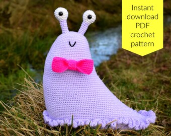Jimmy Snail Knitting Pattern PDF Instant Download knitted - Etsy New ...