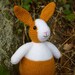 Cheryl the Dutch Rabbit Knitting Pattern PDF Instant Download (knitted ...
