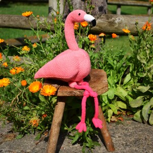 Felipe Flamingo Knitting Pattern PDF Instant Download (knitted ...