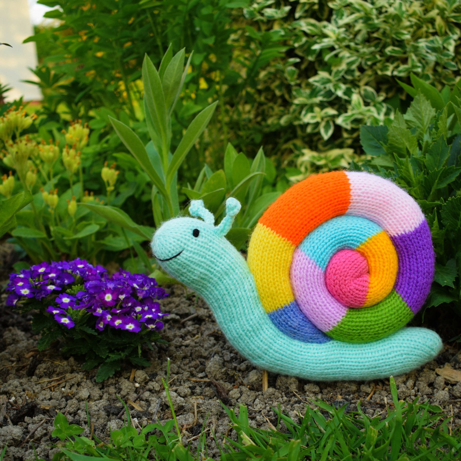 Jimmy Snail Knitting Pattern (PDF Digital Download) - Etsy
