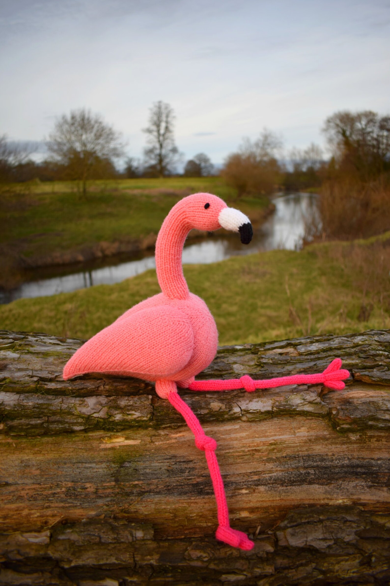 Felipe Flamingo Knitting Pattern PDF Instant Download knitted Amigurumi ...