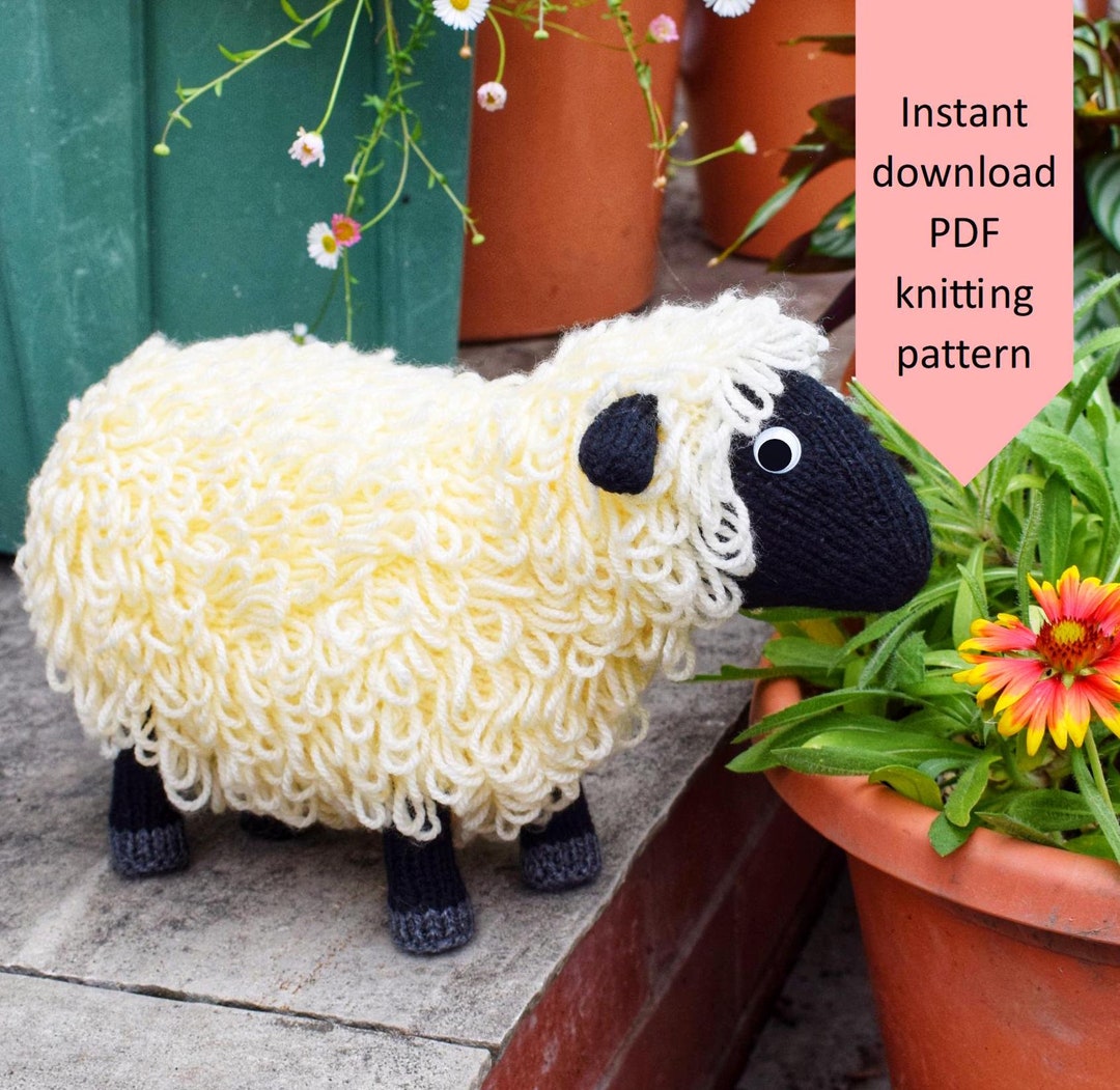 Sharon the Sheep Knitting Pattern (PDF Digital Download) - Etsy Canada
