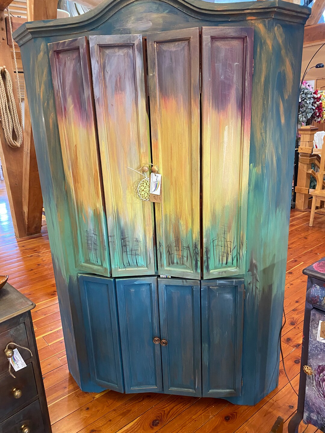 Corner Armoire - Etsy