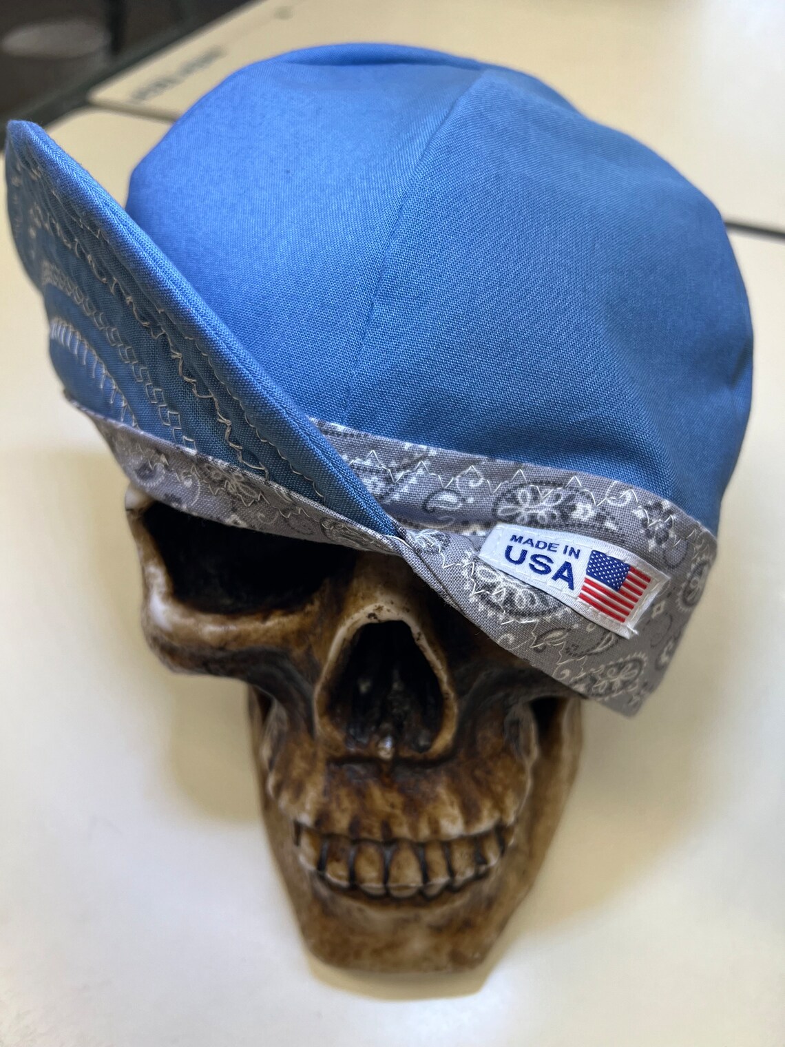 La Plata - Wedgewood Blue Cap -fairlane Band- White Stitching on Bill ...