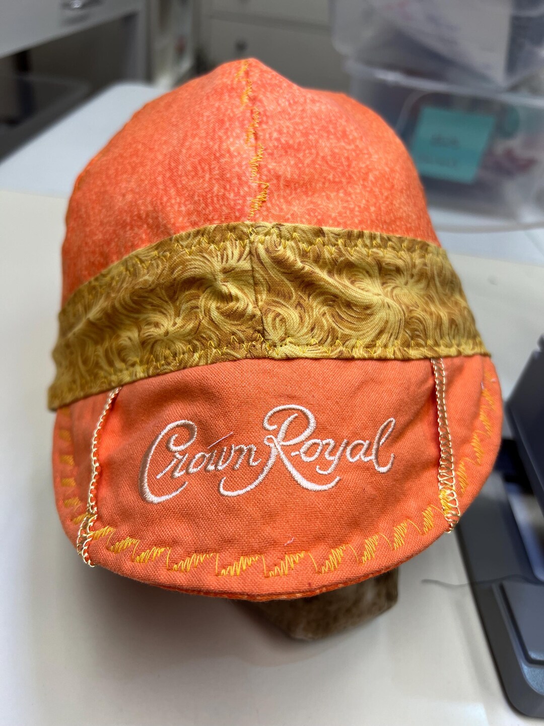 SIMPLY Crown Royal PEACH - Crown Only on the Bill - Gold Decorative ...
