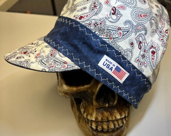 Blue Engineer 100% Cotton Welding Cap - Etsy