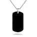 Armor of God Dog Tag Necklace, Dog Tag Necklace,, Men's Black Stainless ...
