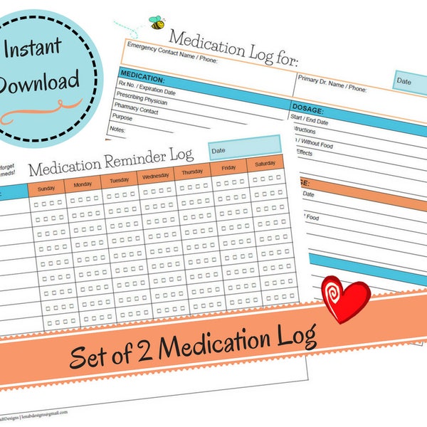 Medication Reminder - Etsy