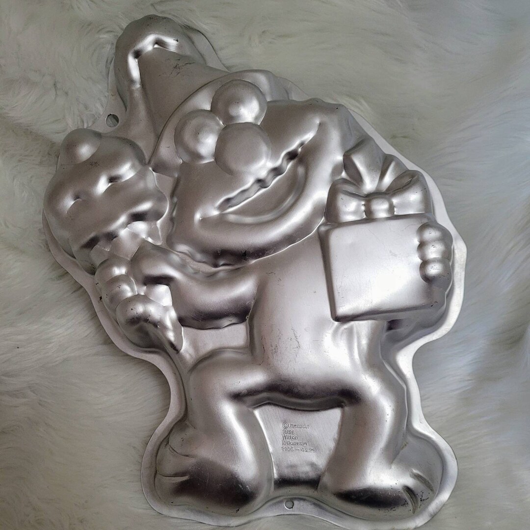 Vintage 90s Birthday Elmo From Sesame Street Wilton Cake Pan - Etsy