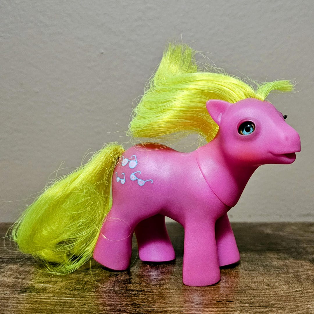 Vintage G1 MLP My Little Pony- BBE Beddy Bye Eye - Shady - Sunglasses ...