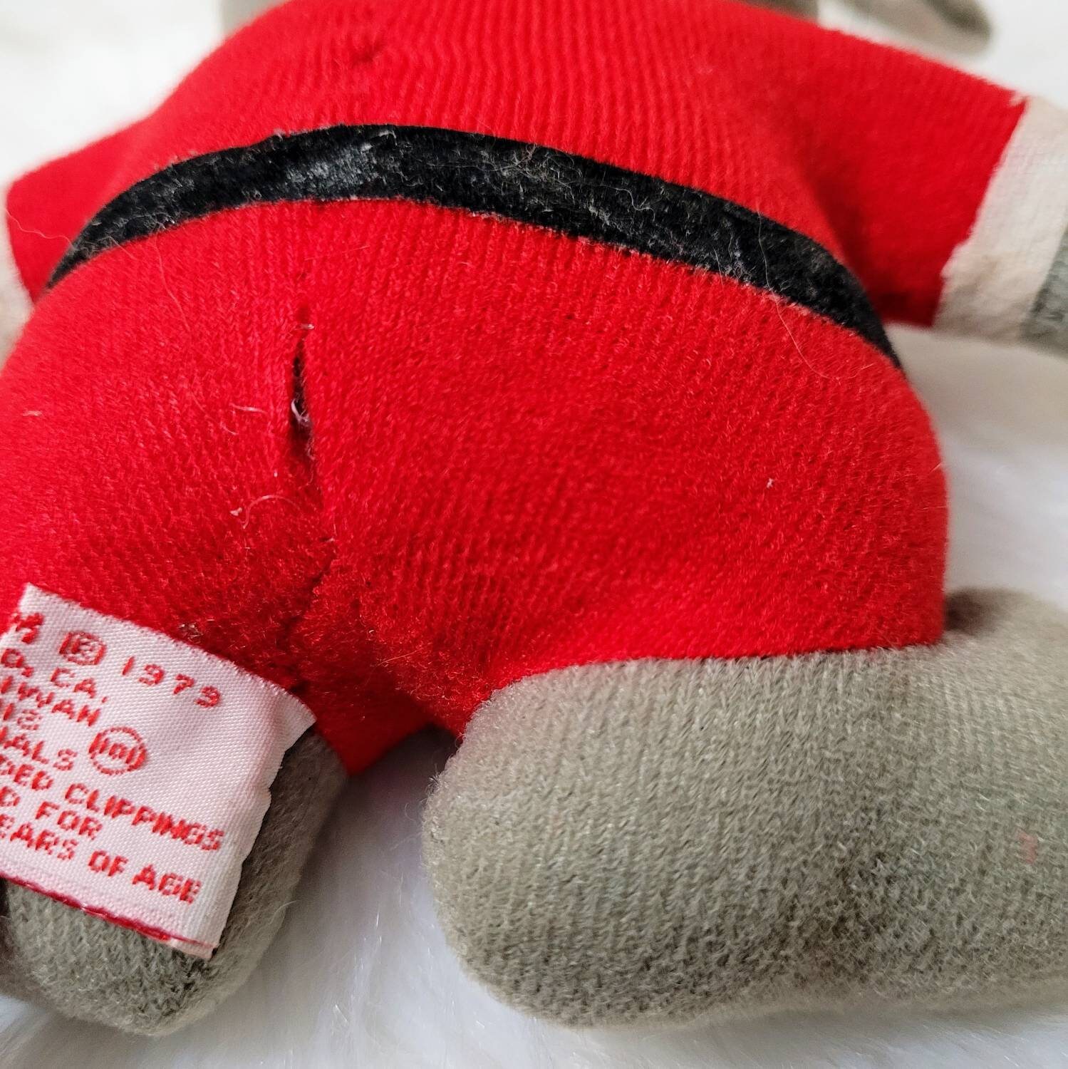 Vintage 1979 Fun Farm Brand Christmas Santa Mouse Plush - Etsy