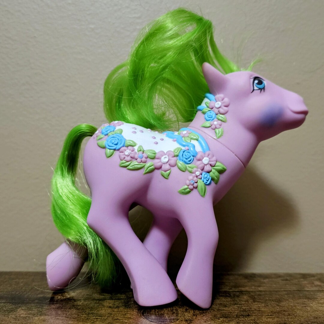 Vintage G1 MLP My Little Pony Merry Go Round - Sunny Bunch - Hasbro ...