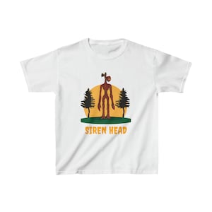 Siren Head Kids T-shirt Novelty Boys Girls Tees Birthday Shirt Birthday ...
