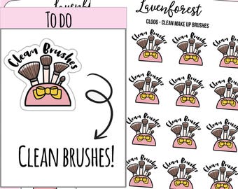 Clean up stickers | Etsy