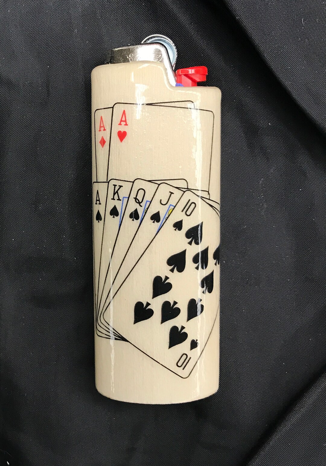 Pi Gow Wood Lighter Case // Playing Cards Wood Lighter Case - Etsy