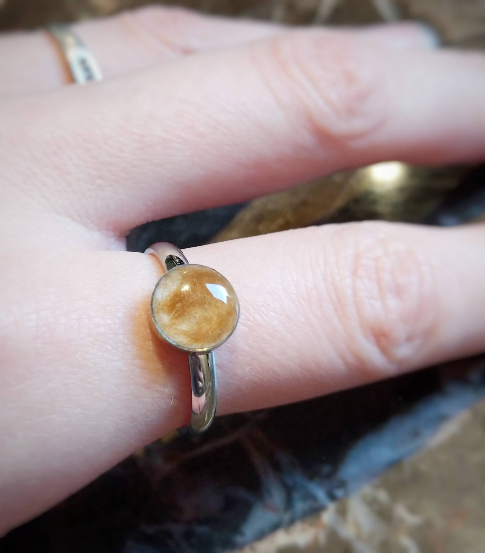 Hair Ring Pet Fur Ring Pet Loss Jewelry Hair Memorial Fur | Etsy