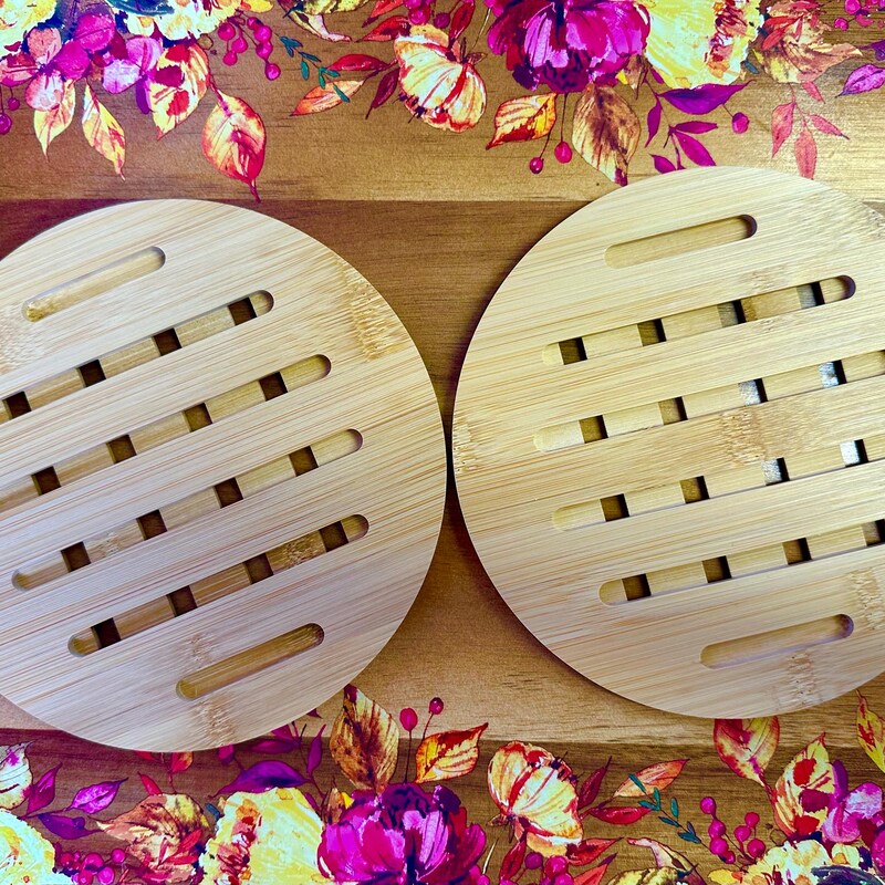 Bamboo Table Mat - Etsy
