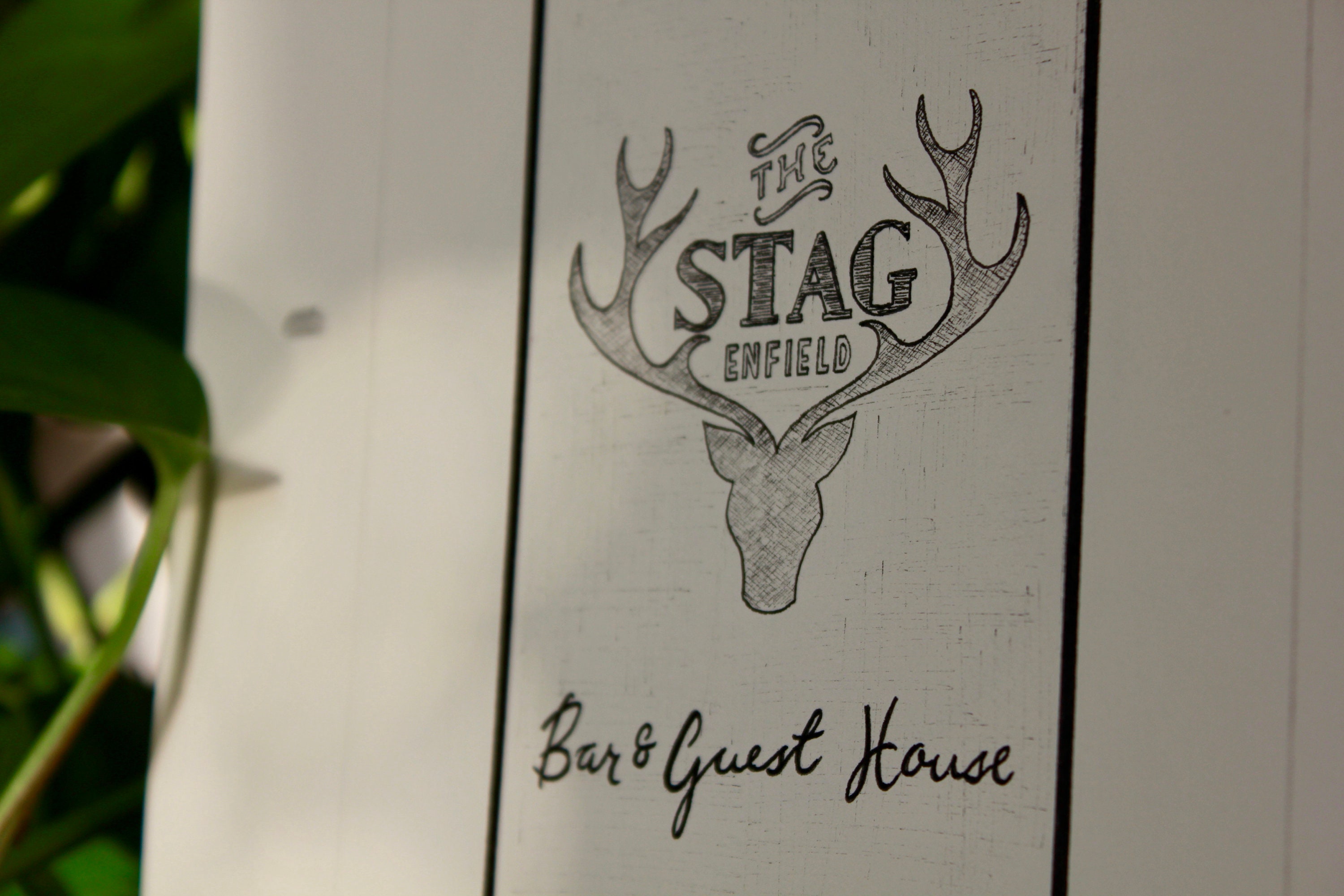 The Stag Pub Sign - Etsy