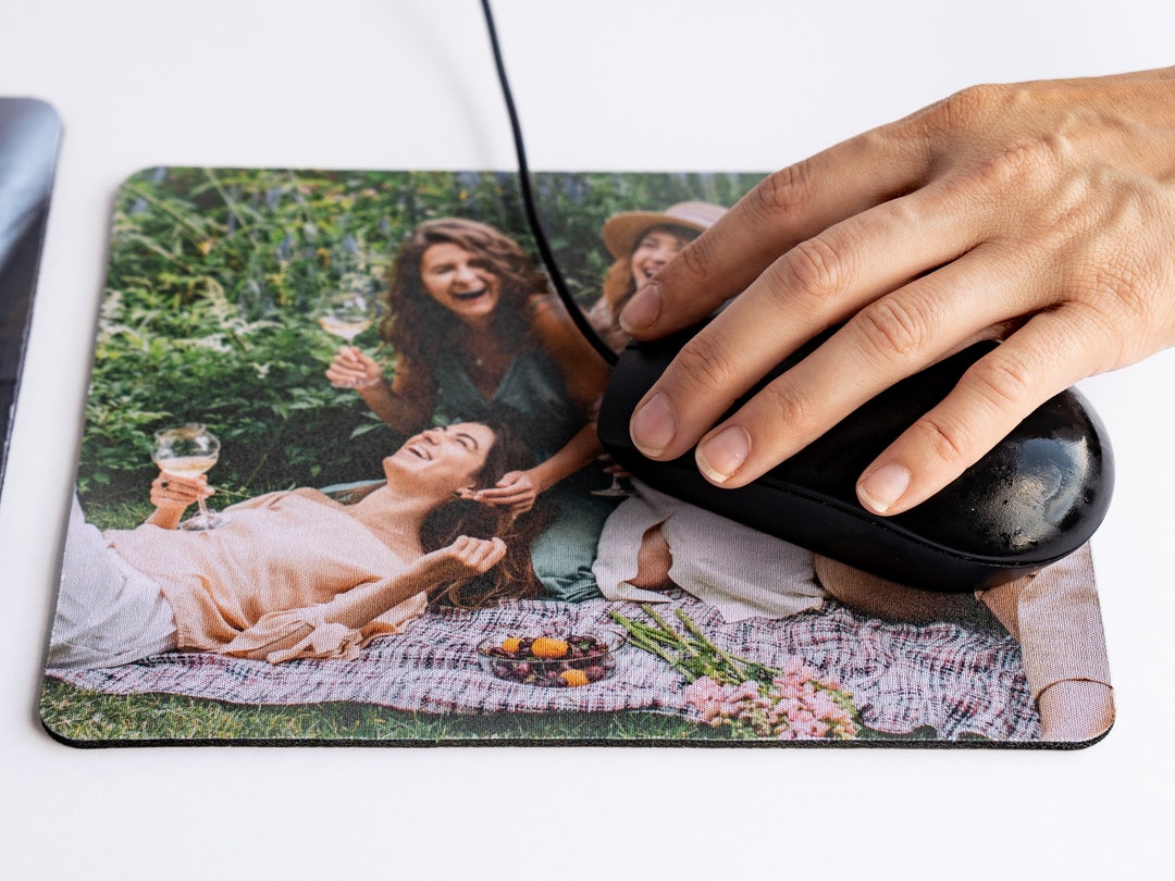 Personalized Gift Custom Picture Mousepad, Photo Gifts Desk Accessories ...